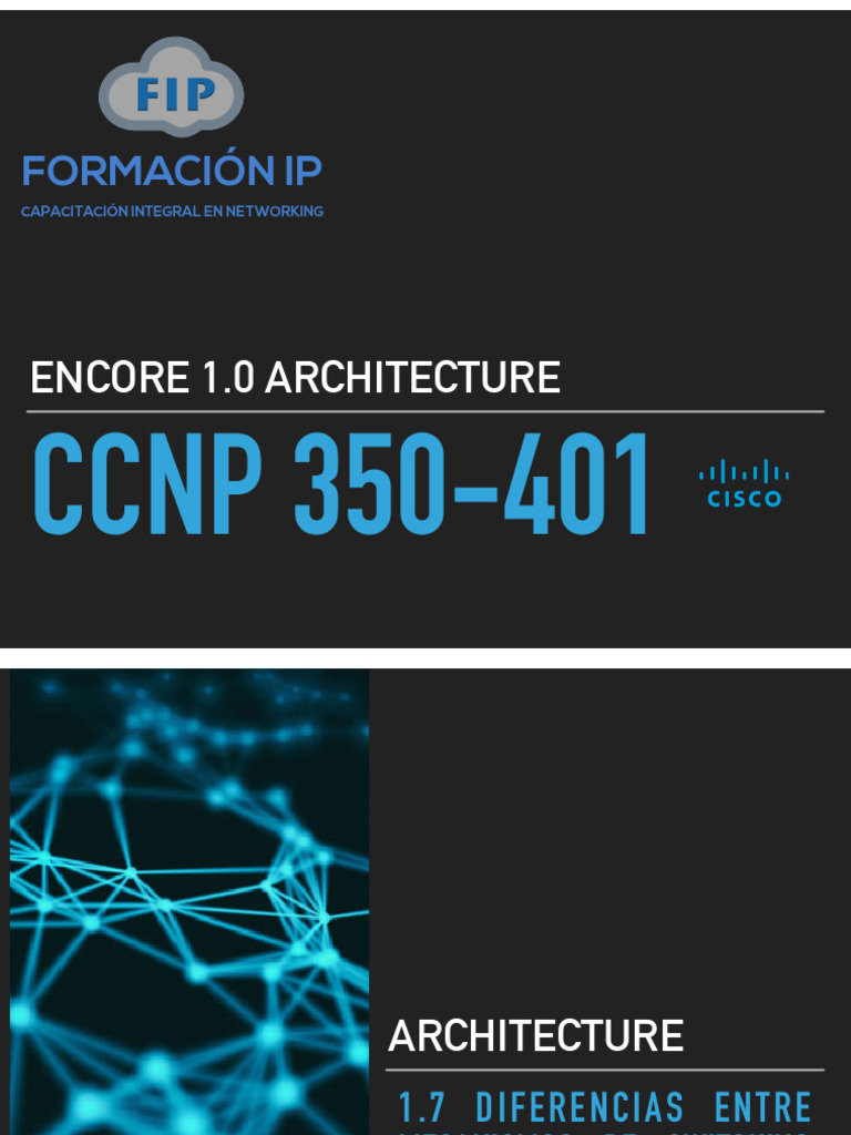 Formación Ip: Encore 1.0 Architecture | PDF | Enrutador (Computación) | Conmutador de red