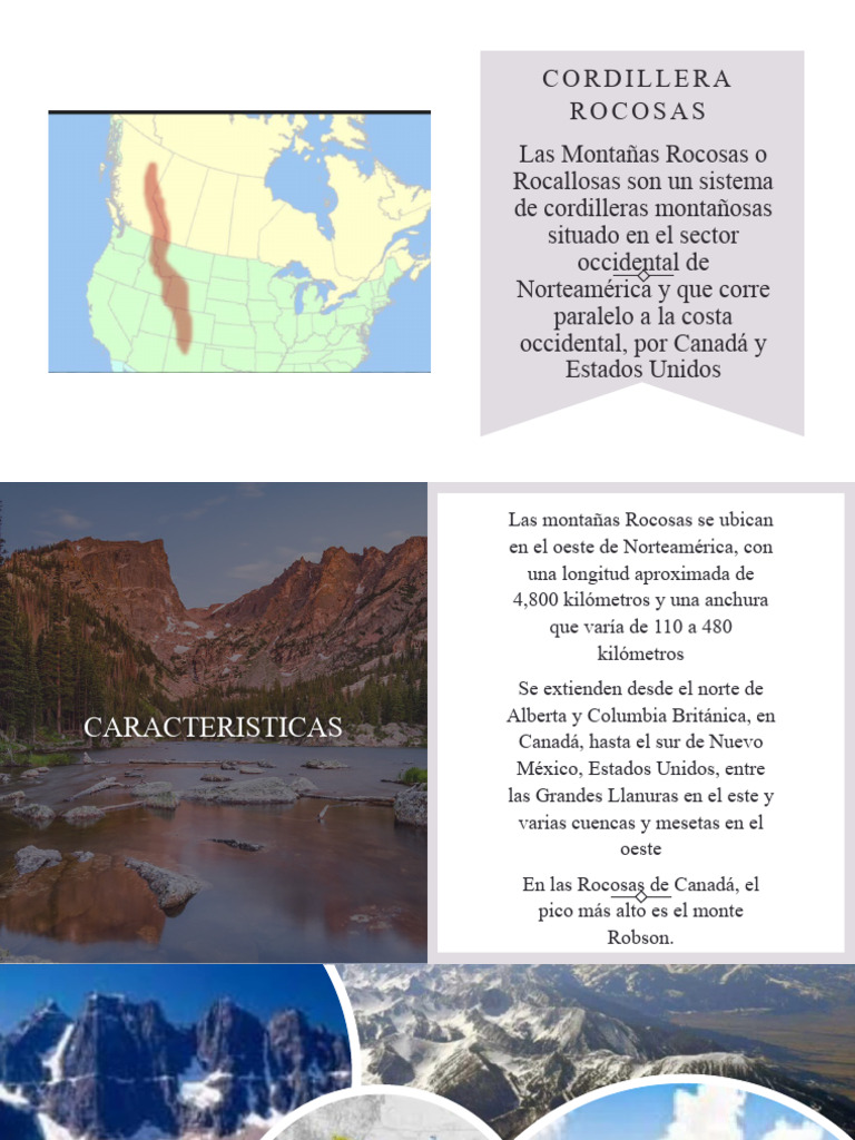 Cordillera Rocosas | PDF | Viajes y turismo