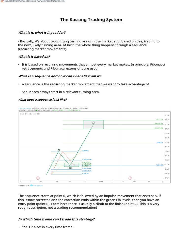 The Kassing Trading System: What Is It, What Is It Good For? | PDF ...