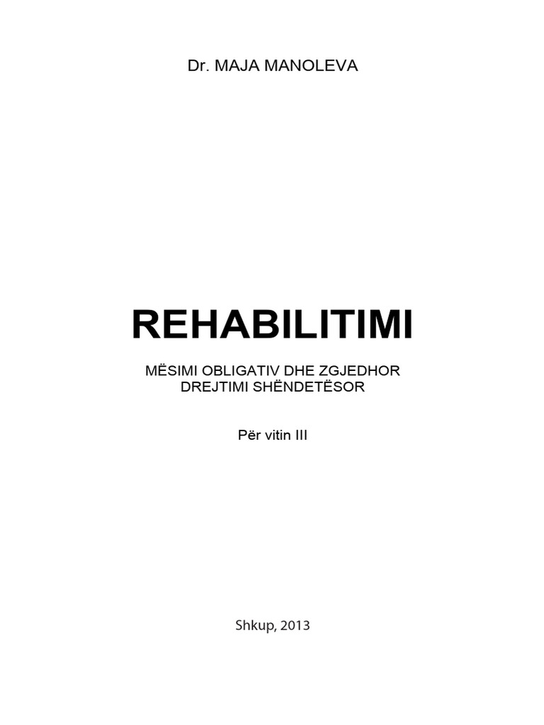 091 Rehabilitacija 3 ALB PRINT | PDF
