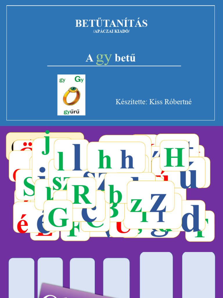 Betűtanítás | PDF