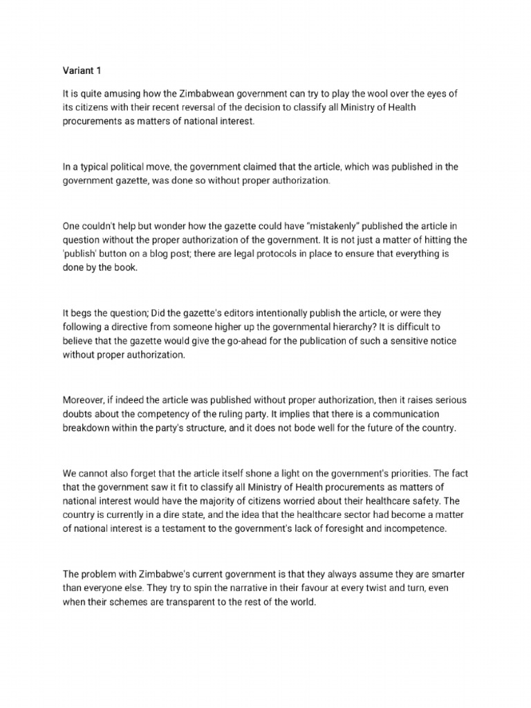 On General Notice 635 of 2023 | PDF