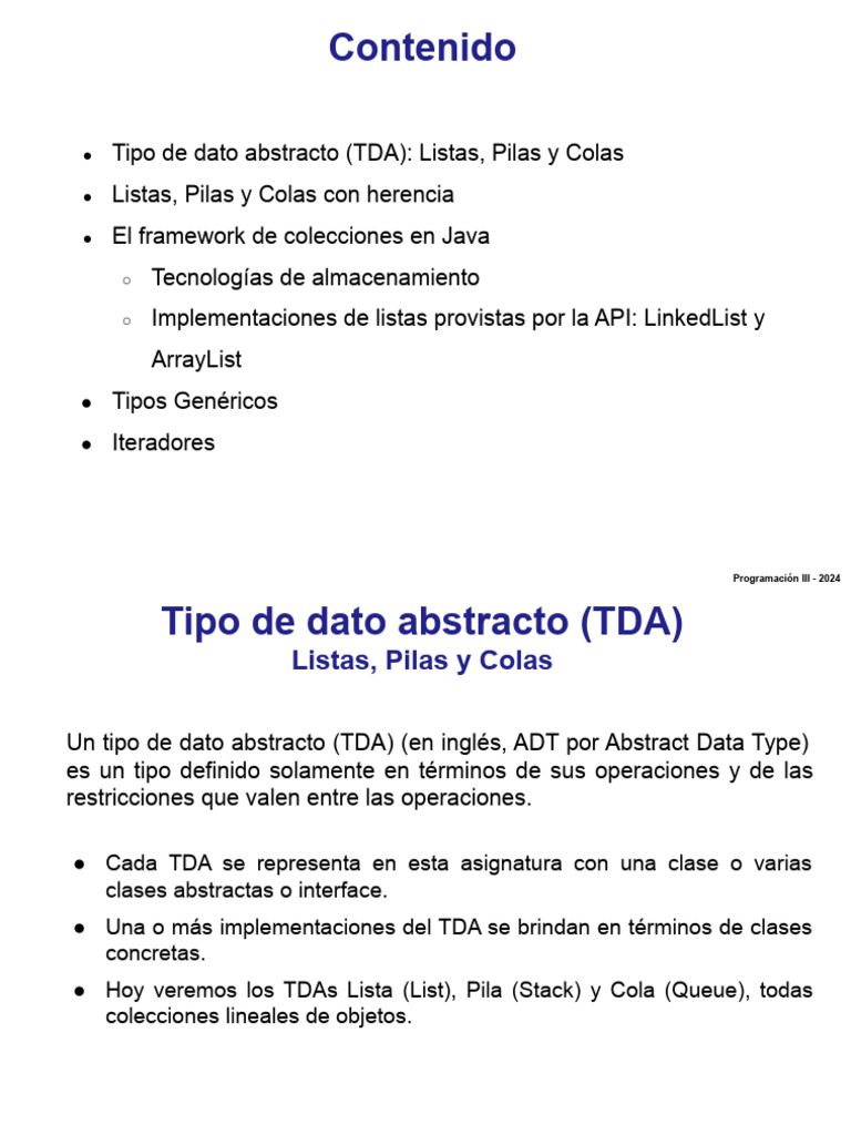 CLASE 2.2 - Herencia en Colas - Pilas y Java List-2 | PDF | Cola (tipo de datos abstractos ...