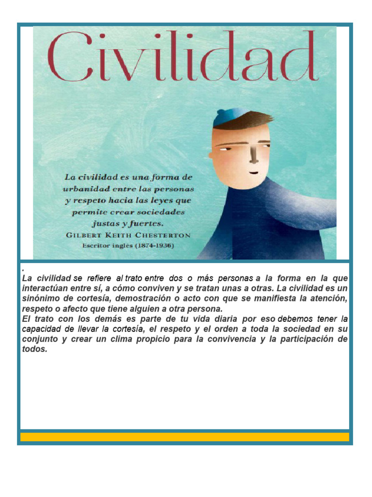 La Civilidad | PDF