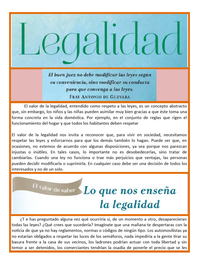 LEGALIDAD | PDF | Estatuto