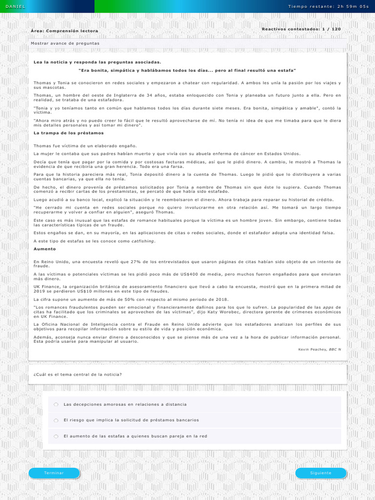 Reactivo 517 | PDF | Fraude