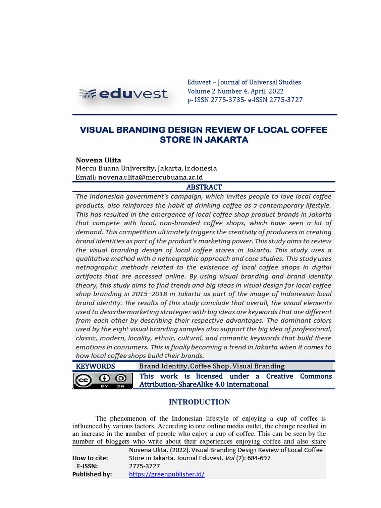 Visual Branding Design Review of Local Coffee Stor | PDF | Brand | Logos