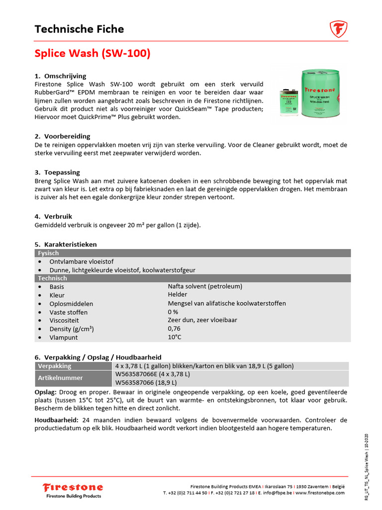 RG Lit Tis NL 5 Cleaners Splice Wash | PDF
