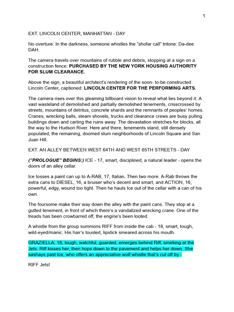 West Side Story | PDF