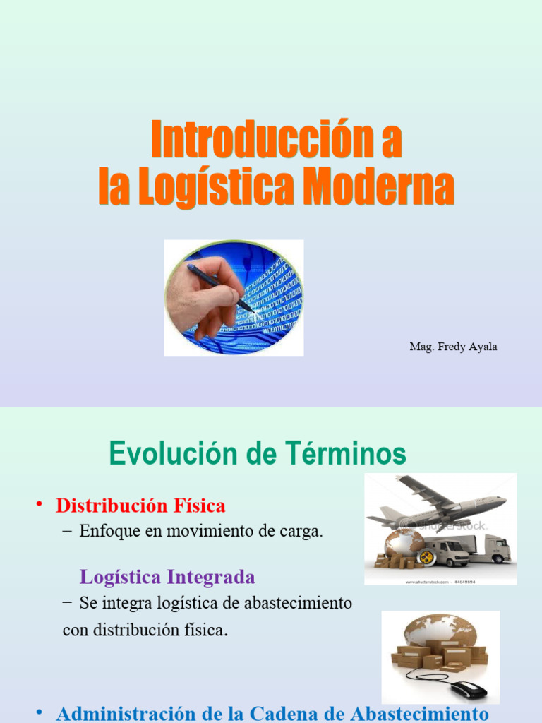Introduccion A La Logistica 1 | PDF | Logística | Cadena de suministro