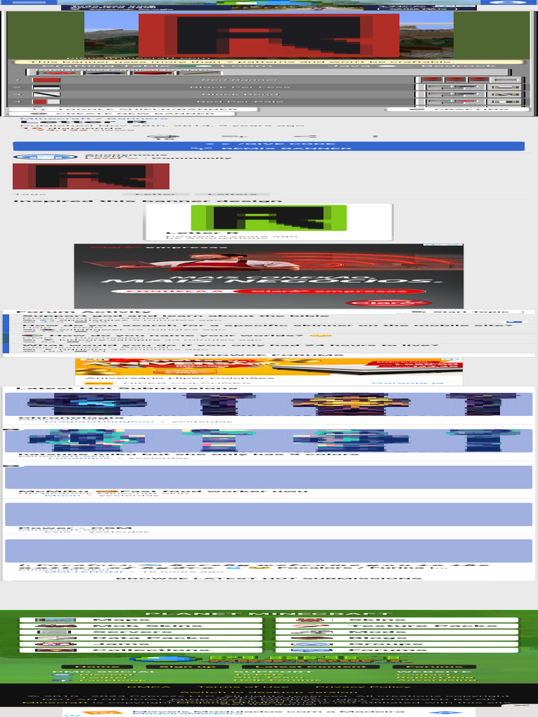 Letter R Minecraft Banner | PDF | Minecraft | World Wide Web