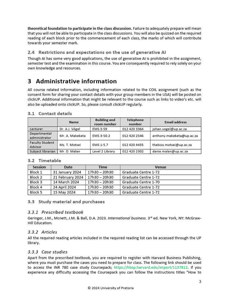 INR 780 Study Guide - 2024-5 | PDF | Libraries | Human Communication