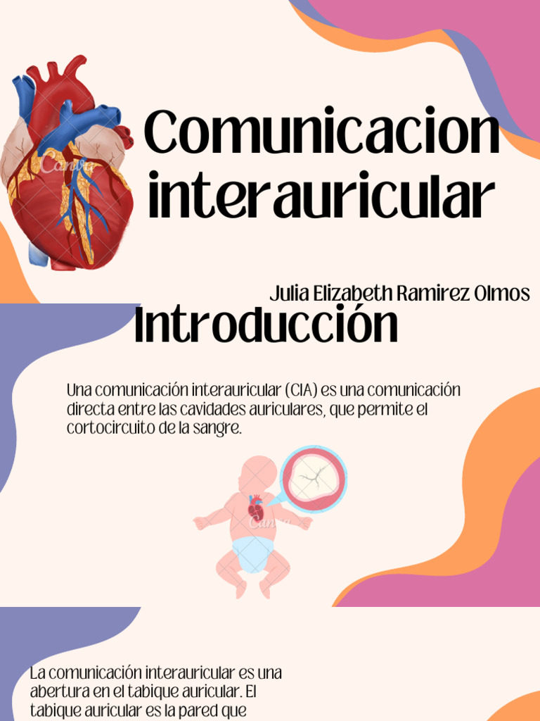 Comunicacion Interauricular | PDF | Corazón | Feto