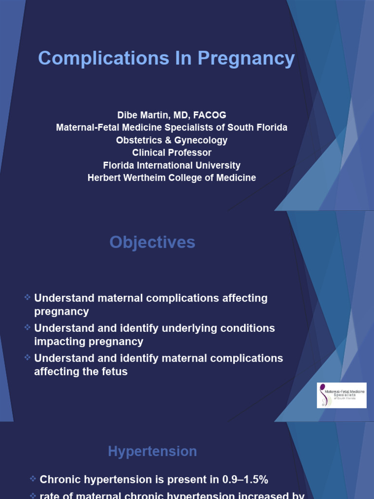 Complications in Pregnancy | PDF | Gestational Diabetes | Hypertension