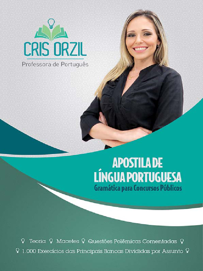 PORTUGUÊS - GRAMÁTICA PARA CONCURSOS COM 1.000 QUESTÕES ORGANIZADAS POR ...