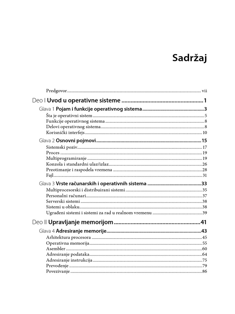 Sadrzaj OSM | PDF