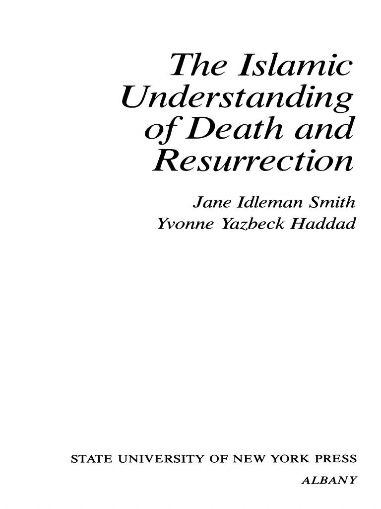 Vdoc - Pub The Islamic Understanding of Death and Resurrection | PDF ...