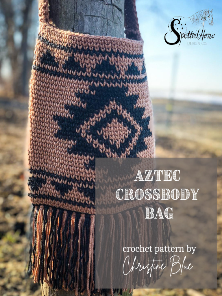 Aztec Crossbody Bag | PDF | Crochet | Needlework