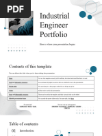 Electrical Engineer Portfolio Template | PDF | Icon (Computing ...