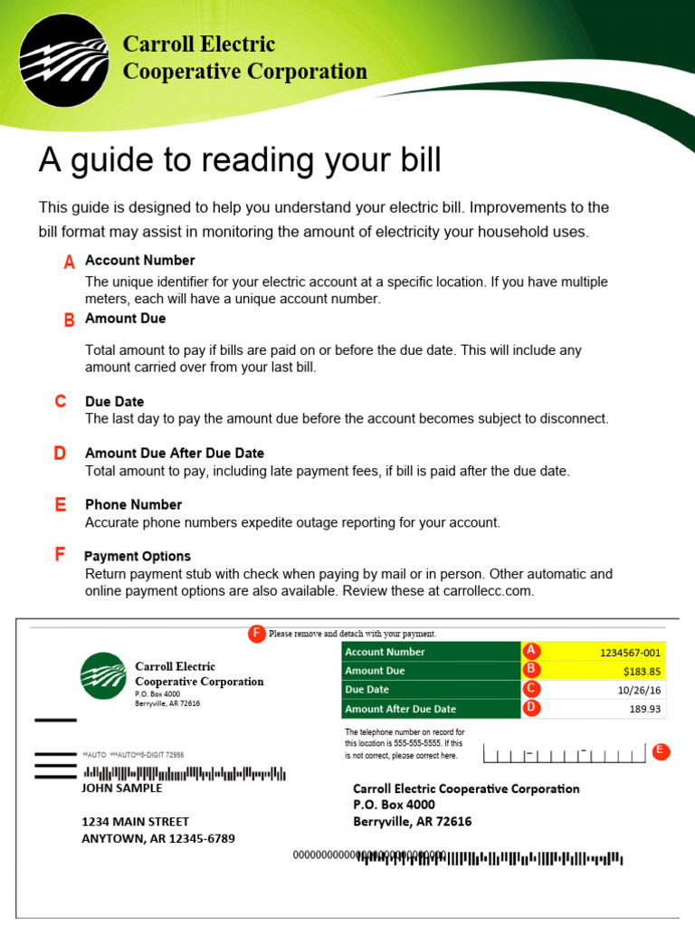 Guide to Understanding Your Electric Bill | PDF | Electricity Generation