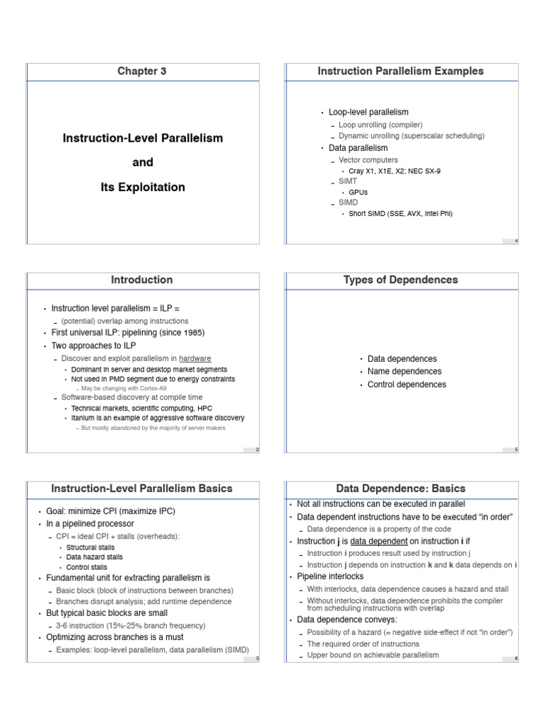 cosc530_ch3all6up | PDF | Parallel Computing | Central Processing Unit