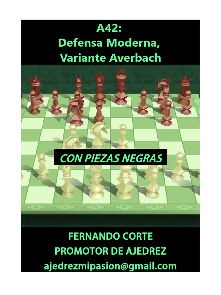 68 A42 Defensa Moderna Variante Averbach | PDF | Aperturas de ajedrez | Competiciones de juegos ...