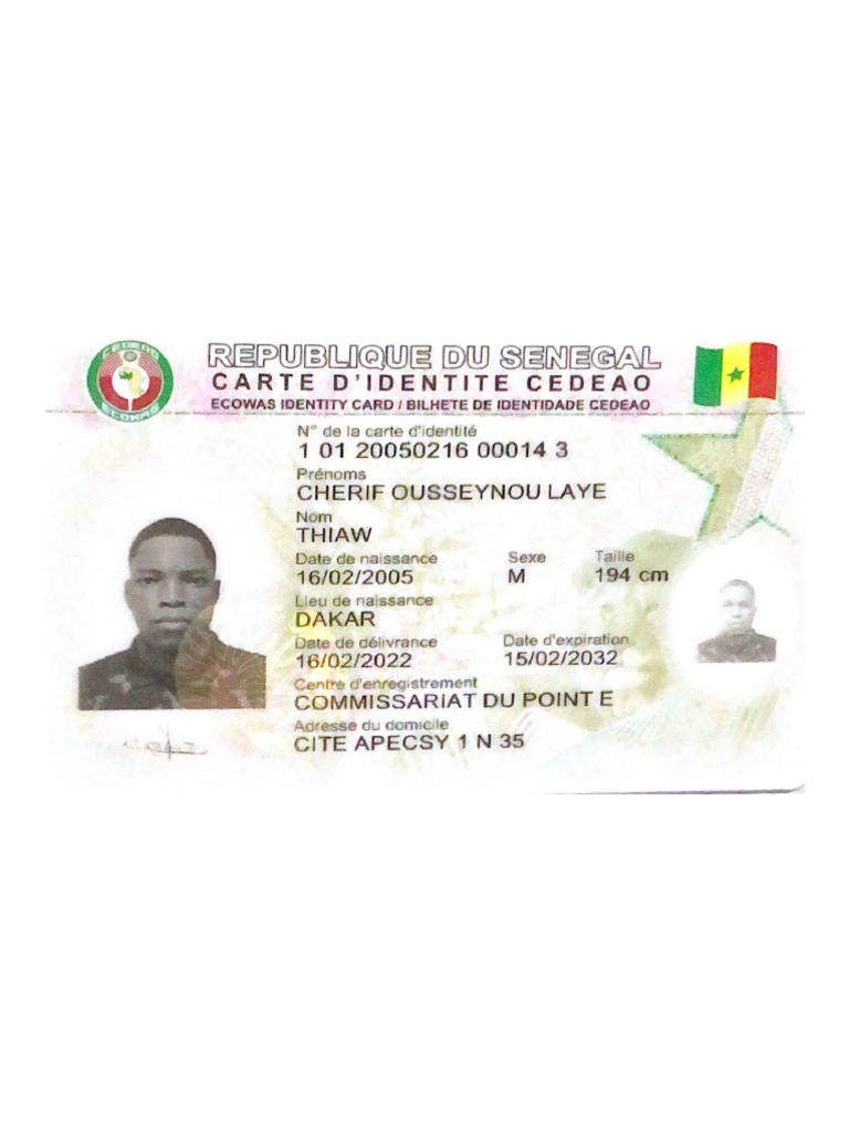 Republique Du Senegal | PDF