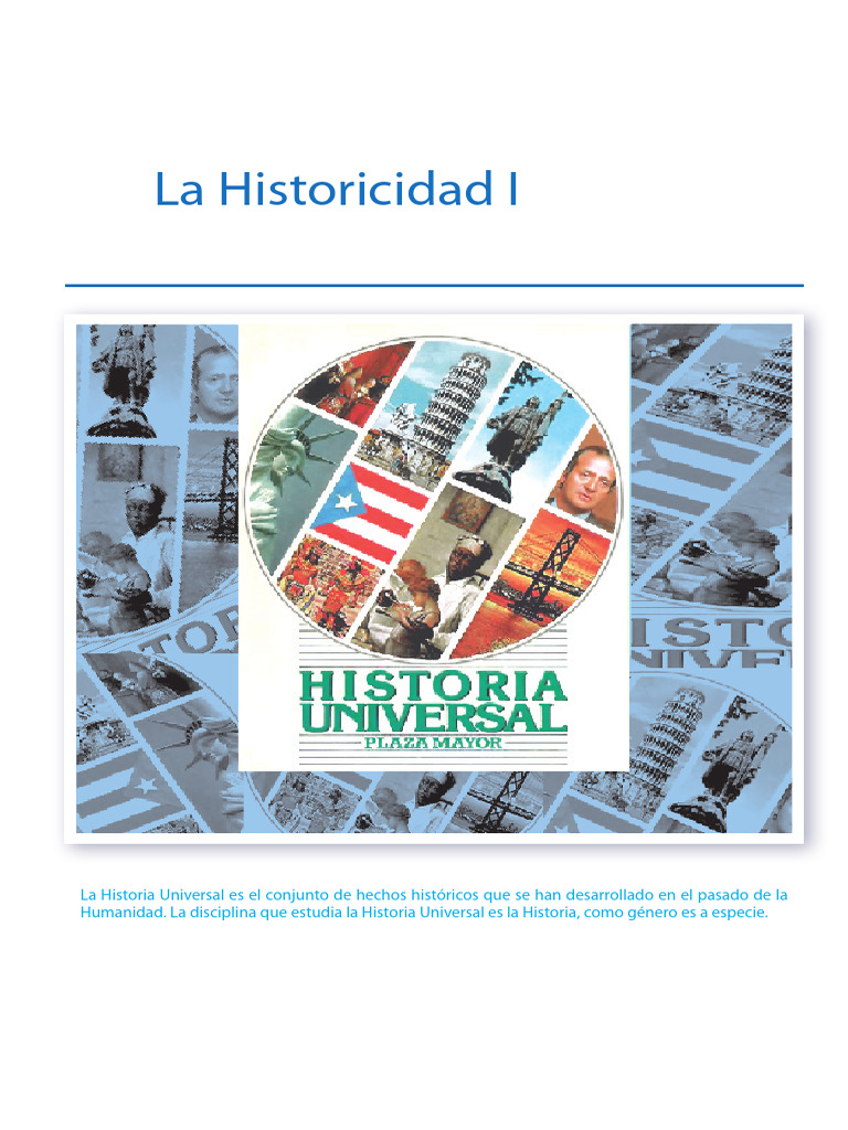 HISTORIA UNIVERSAL | PDF | Humano | Evolución humana