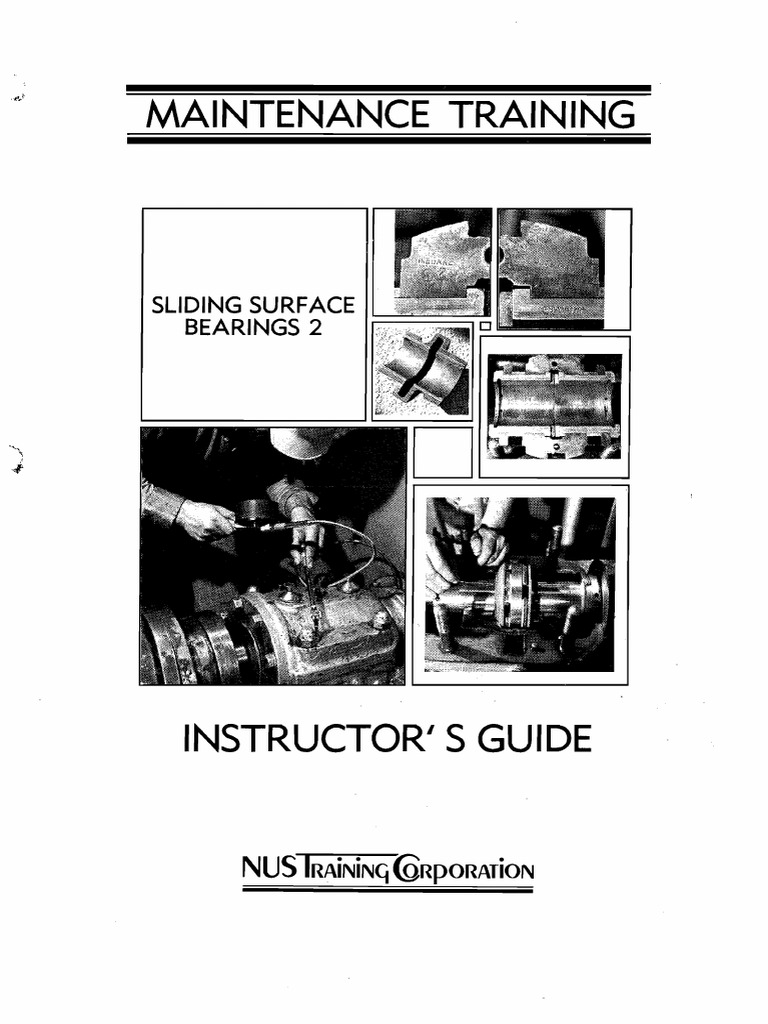 Maintenance Training (8) Sliding Surface Bearings 2 | PDF