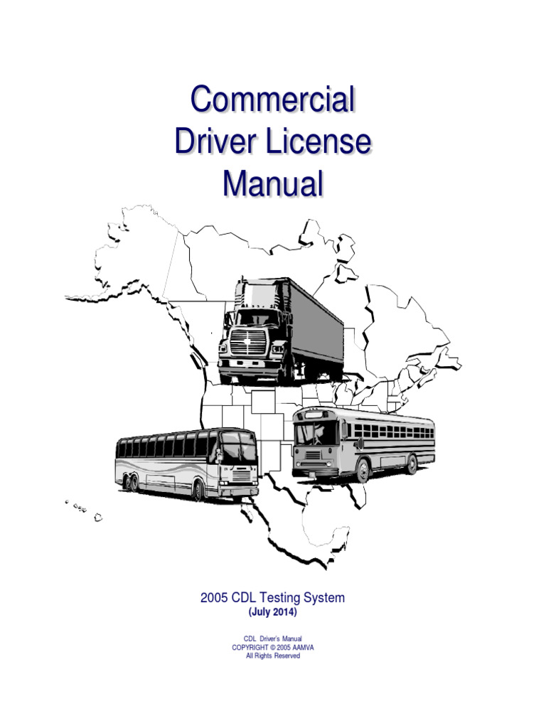 Rhode Island CDL Handbook & Study Guide 2024 | PDF | Driver's License ...