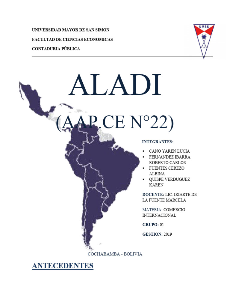Aladi Nuevo | PDF | America latina | Economias