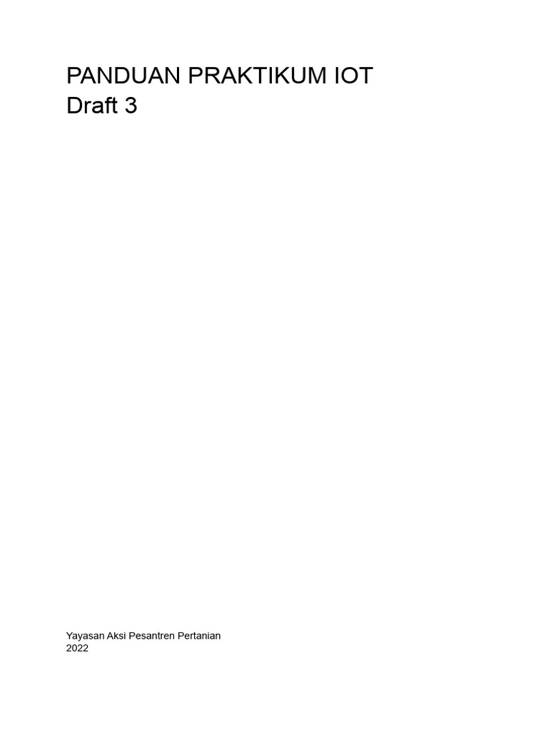 APP-IOT AWN-001-01 Draft 3 | PDF