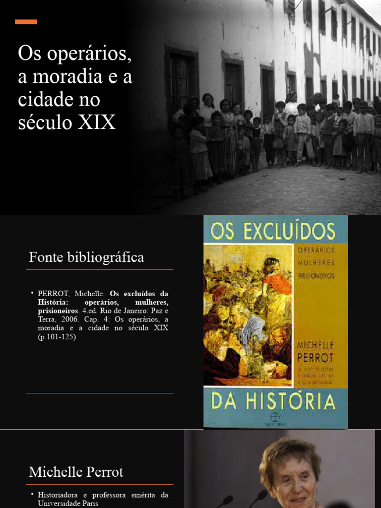 Os Operários, A Moradia e A Cidade No Século XIX | PDF | Ciências ...