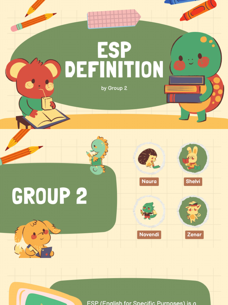 ESP Definition - Group 2 | PDF