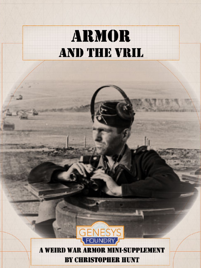 Genesys - Armor and The Vril A Weird War Armor Mini-Supplement | PDF ...