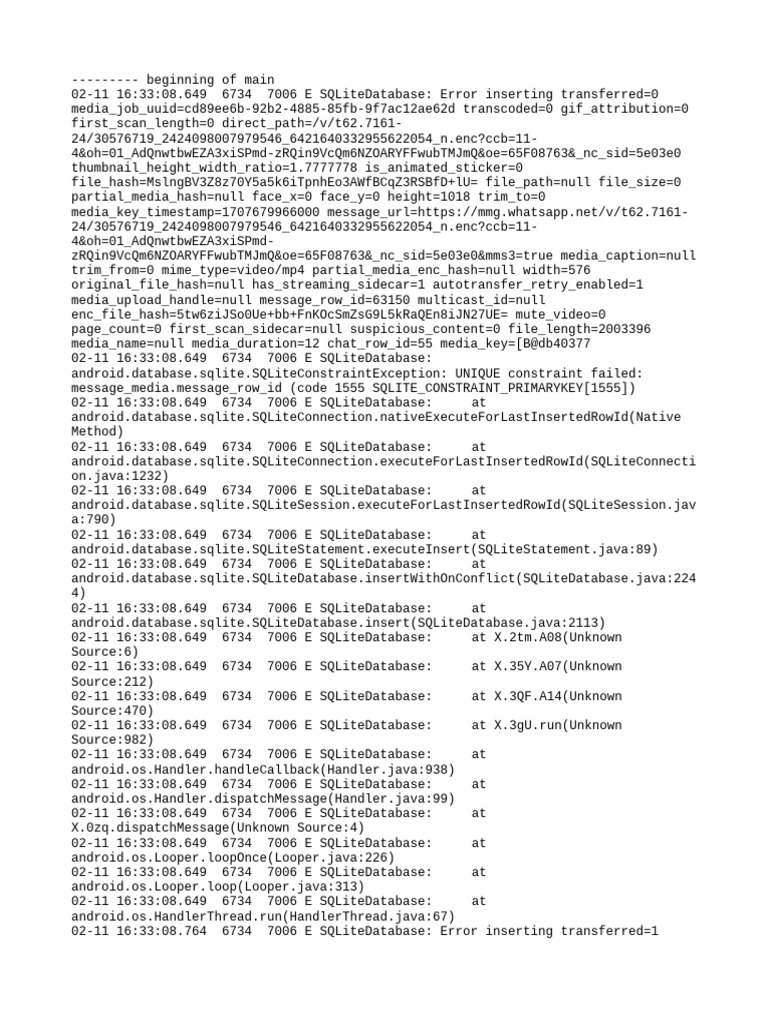 Logcat | Download Free PDF | Java (Programming Language) | Mobile App
