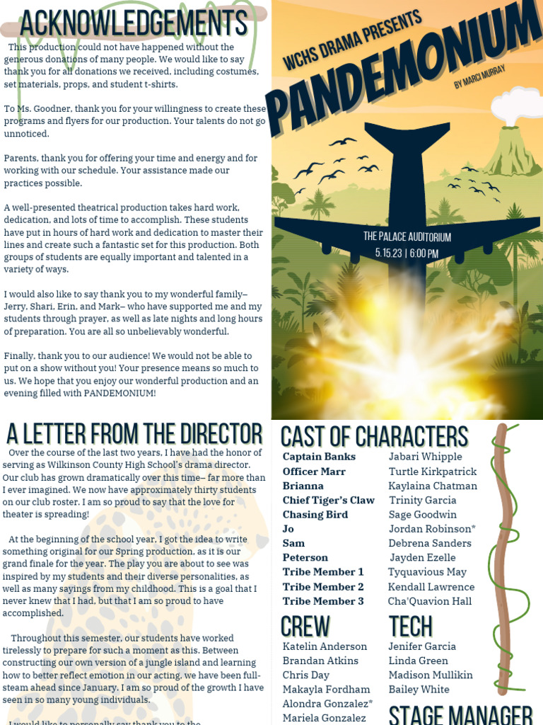 Pandemonium Program | PDF