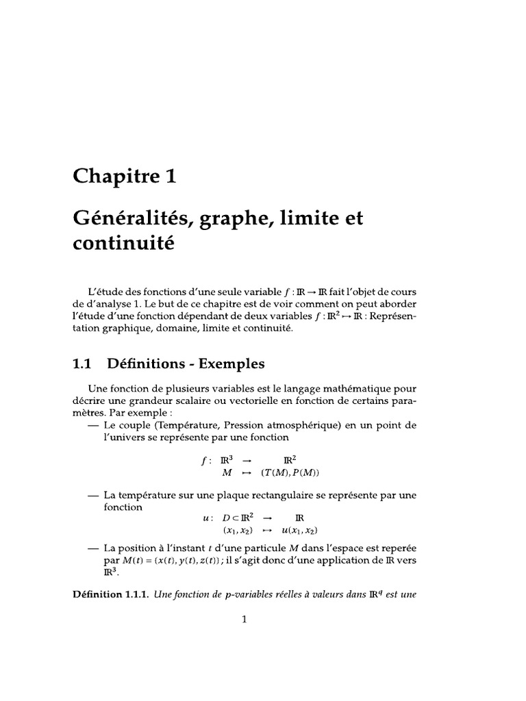 Chapitre 1 Et 2 Pdf