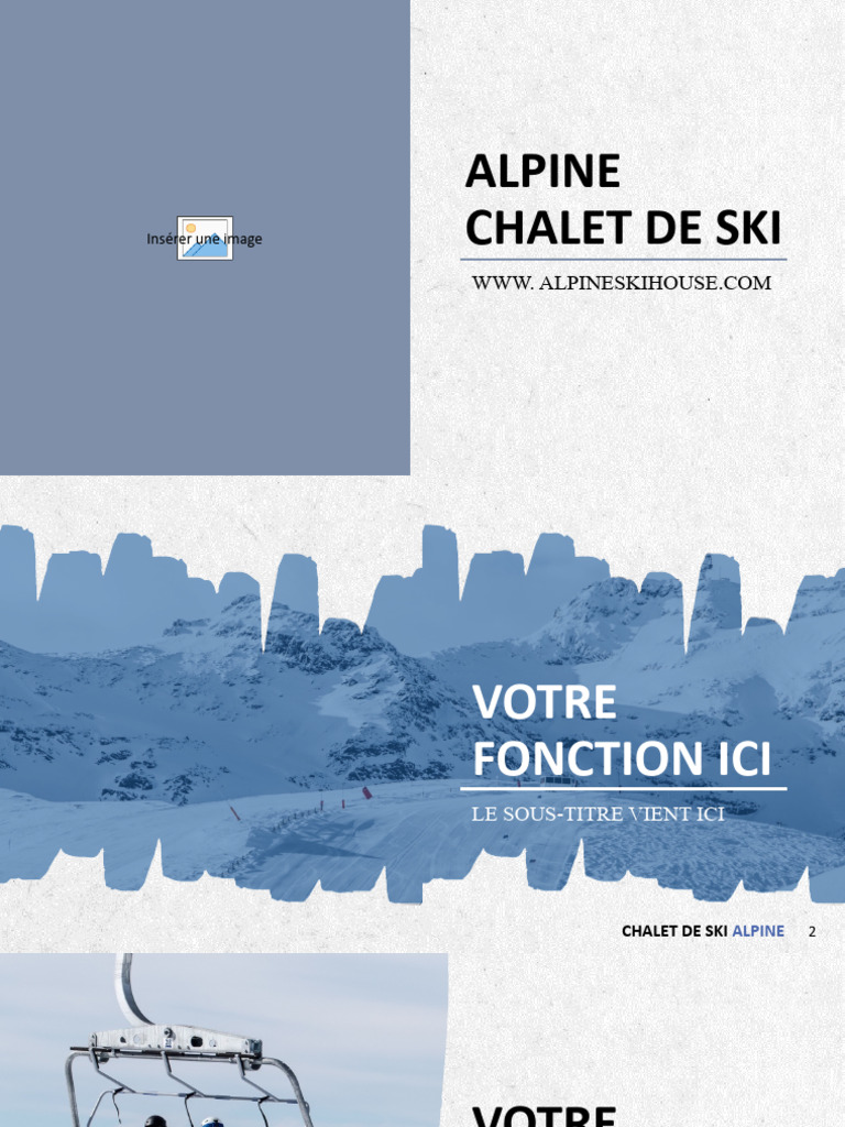 Alpine Chalet de Ski | PDF