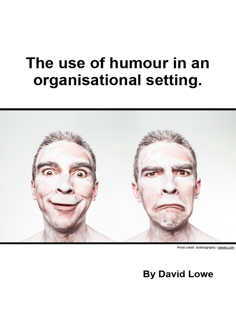The Use of Humour in An Organisational Setting | PDF | Humour | Laughter