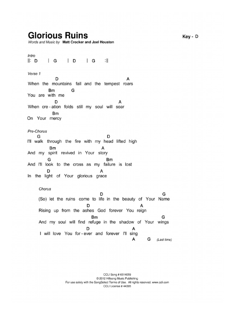 Glorious Ruins (D) | PDF