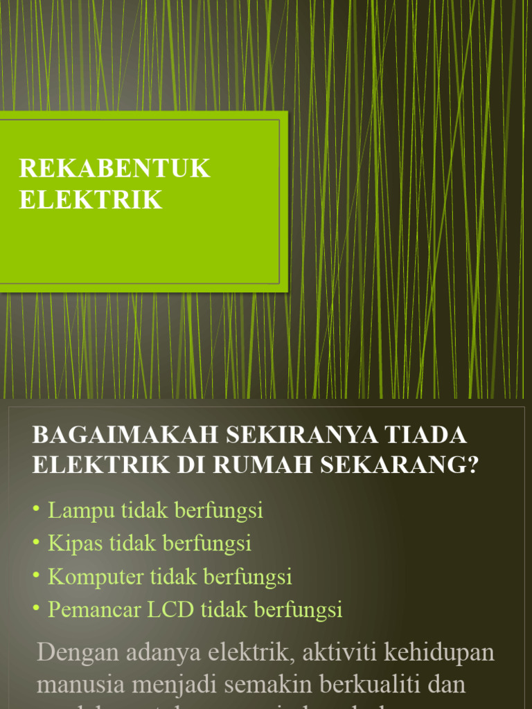 Rekabentuk Elektrik | PDF