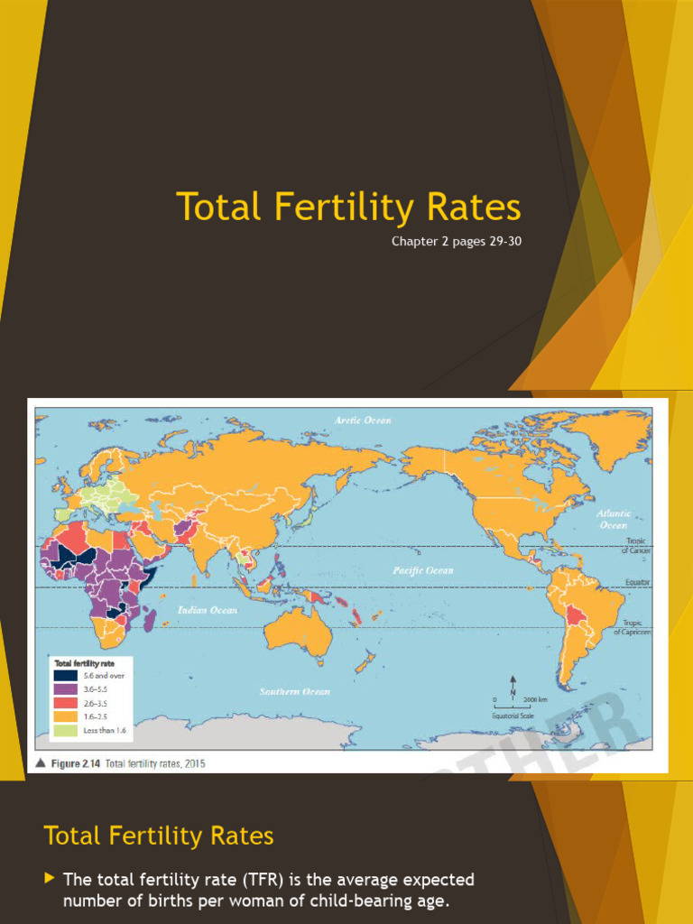 Total Fertility Rates | PDF | Total Fertility Rate | Birth Rate