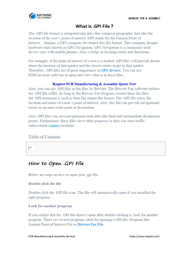 What Is .GPI File | PDF | Computer File | File Format