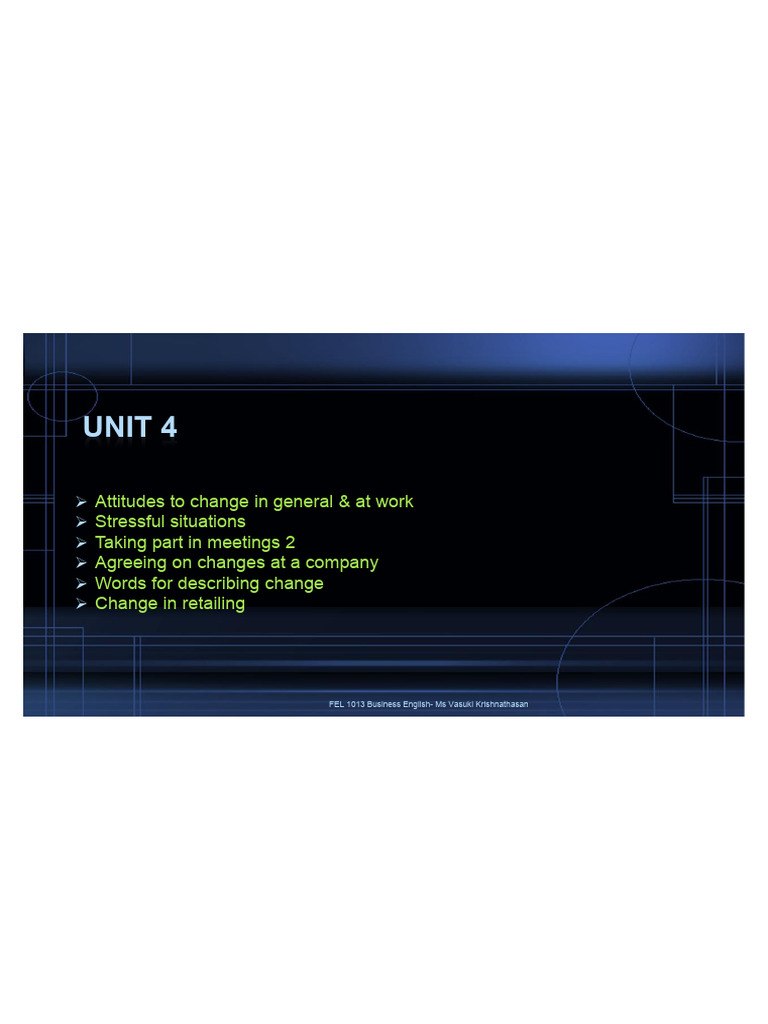 Unit 4 Business English | Download Free PDF | Retail | Marketing