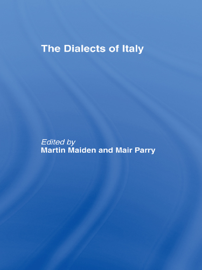 The Dialects of Italy | PDF | Dialect | Languages