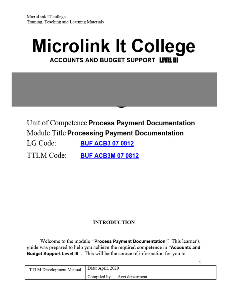 Processing Payment Documentation(8) | PDF | Expense | Procurement