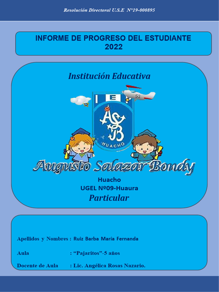 LIBRETA | PDF | Evaluación | Educación de la primera infancia