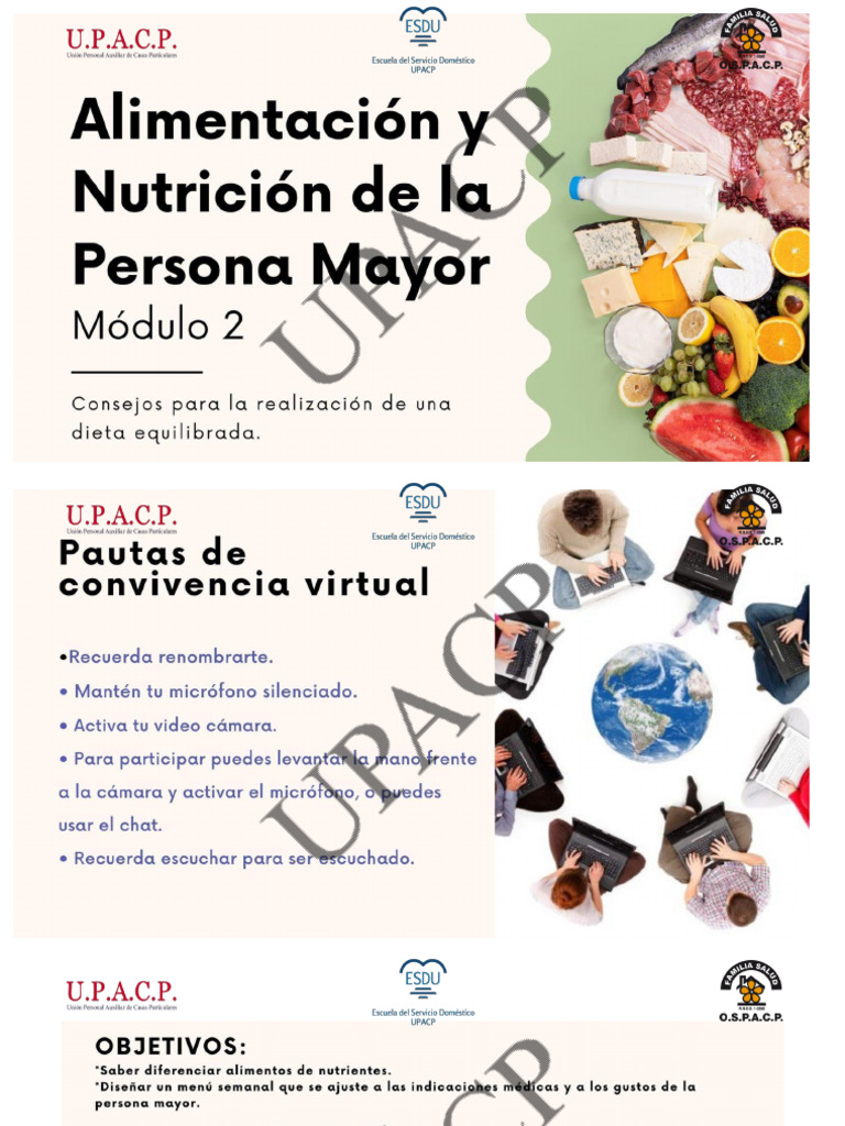 2ALIMENTACIÓN Y NUTRICIÓN CENTRADA EN LA PERSONA MAYOR M2 - Watermark | PDF