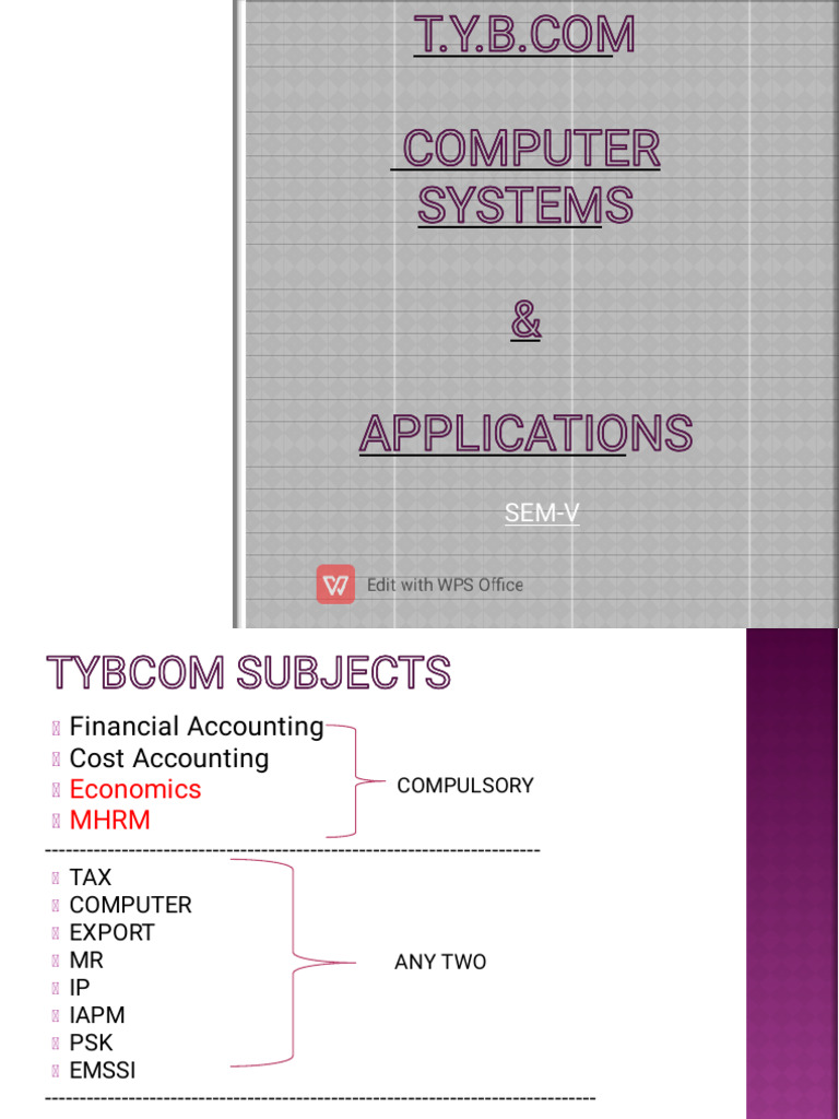SEM V Computer Lecture 1 | PDF | Input/Output | Worksheet